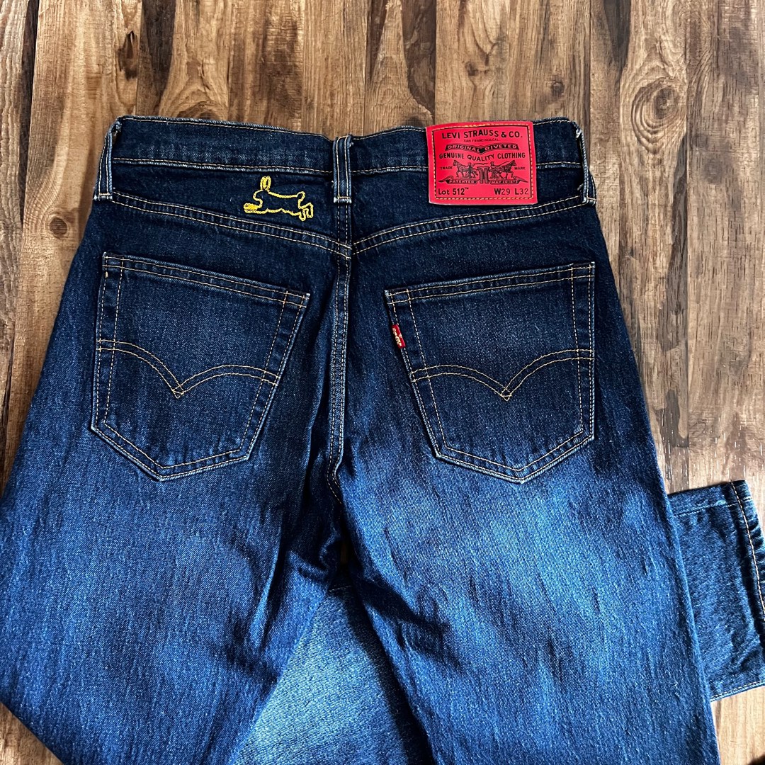 Levi's 512 Jeans Red Label Limited Edt, Men's Fashion, Bottoms, Jeans ...