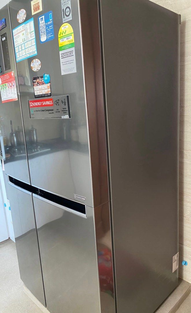 LG Inverter Linear - 2 door fridge , TV & Home Appliances, Kitchen ...