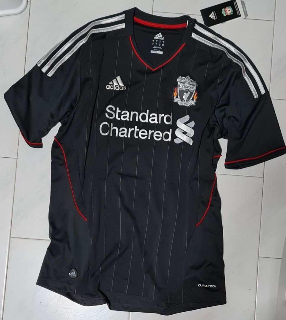Liverpool FC 2011 away jersey, Men's Fashion, Activewear on Carousell