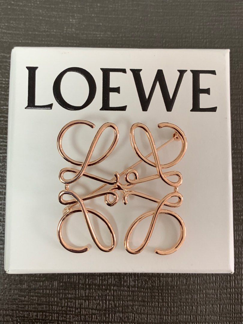 Loewe brooch - Rose Gold, Women's Fashion, Jewelry & Organisers ...