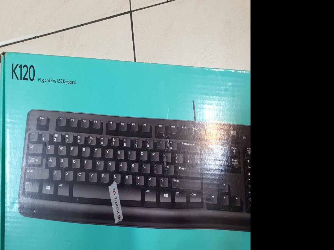 Logitech K120 USB Keyboard, Computers & Tech, Parts & Accessories ...