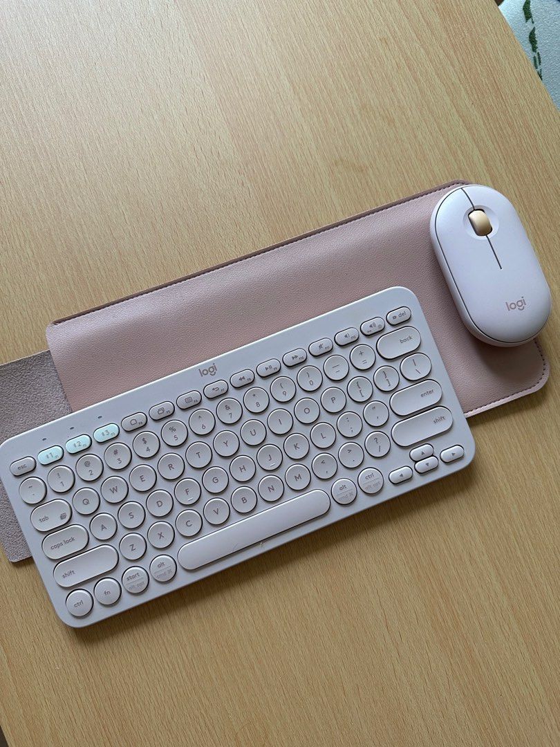 Logitech K380 and Logitech M350 Pebble Wireless Keyboard and Mouse ...