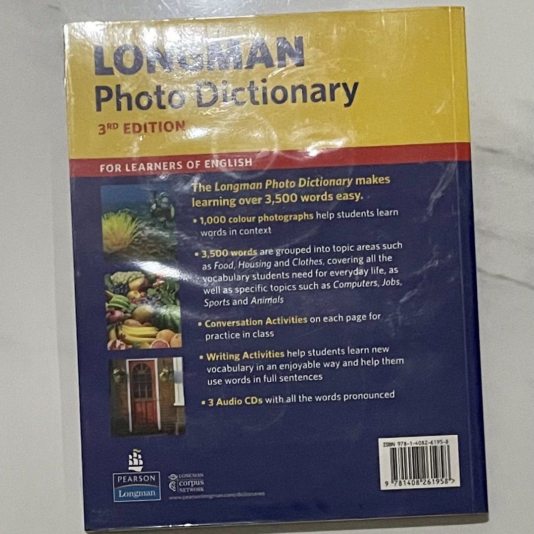 Longman Photo Dictionary, Hobbies & Toys, Books & Magazines, Textbooks ...