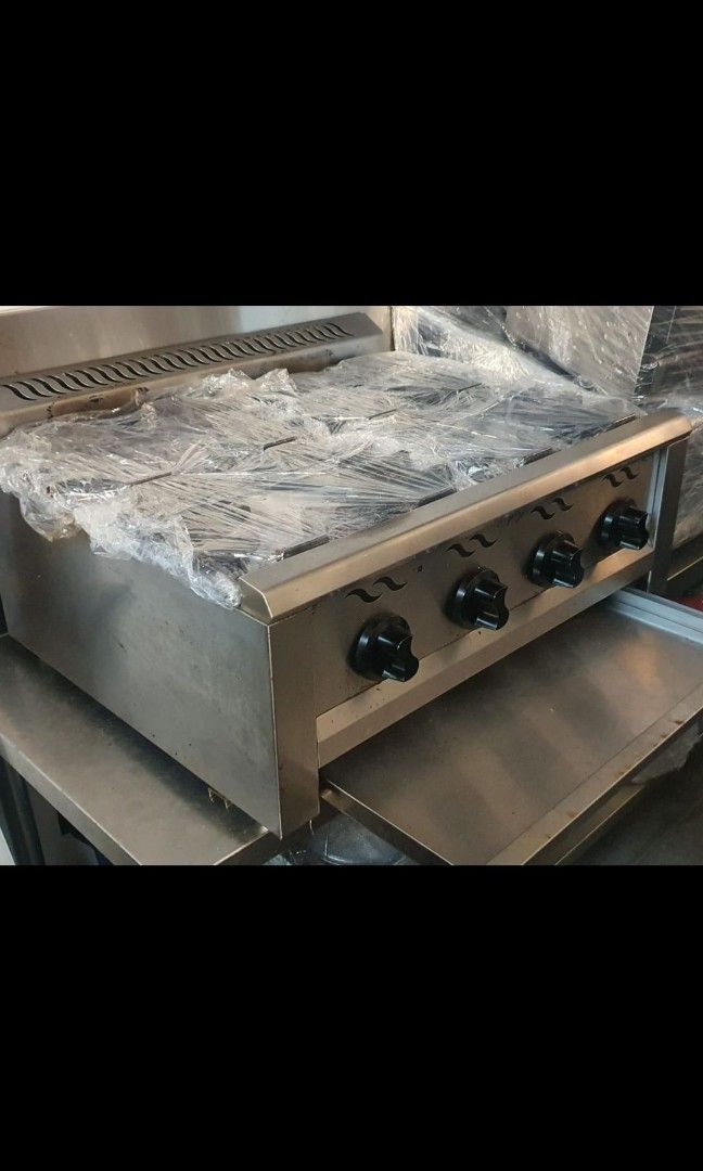 LPG Gas Stove with 4 burners for Food stall, TV & Home Appliances ...