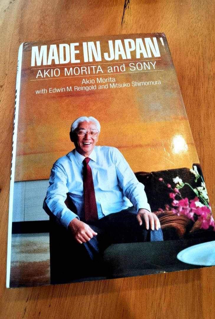 Made In Japan Management Book By Akio Morita And Sony Published Year ...