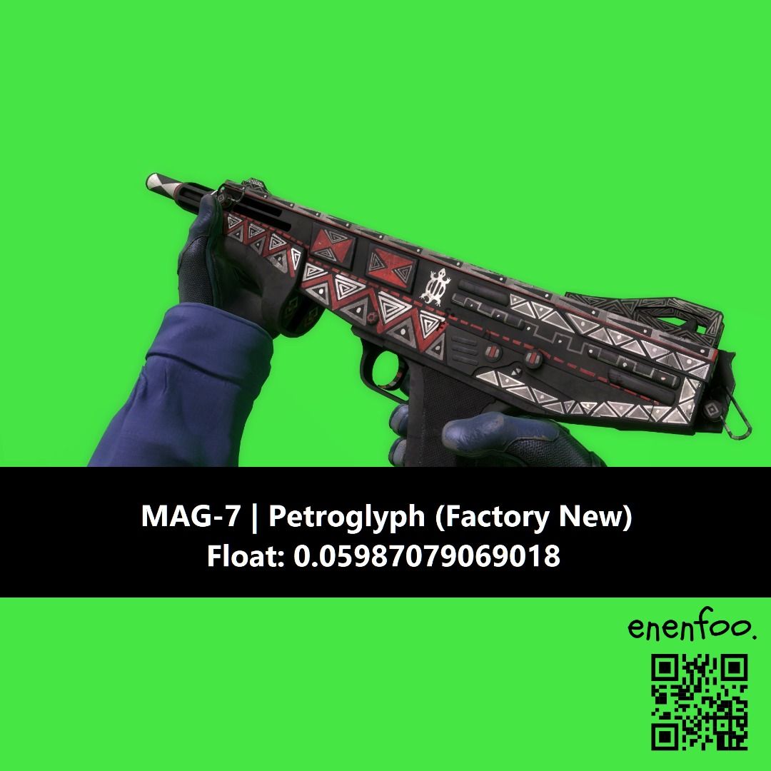 MAG-7 PETROGLYPH FN FACTORY NEW MAG7 CSGO SKINS KNIFE ITEMS CS2 COUNTER STRIKE SOURCE 2 CS ...