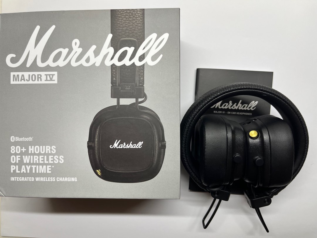 Marshall Major IV Headset (Wireless), Audio, Headphones & Headsets on ...