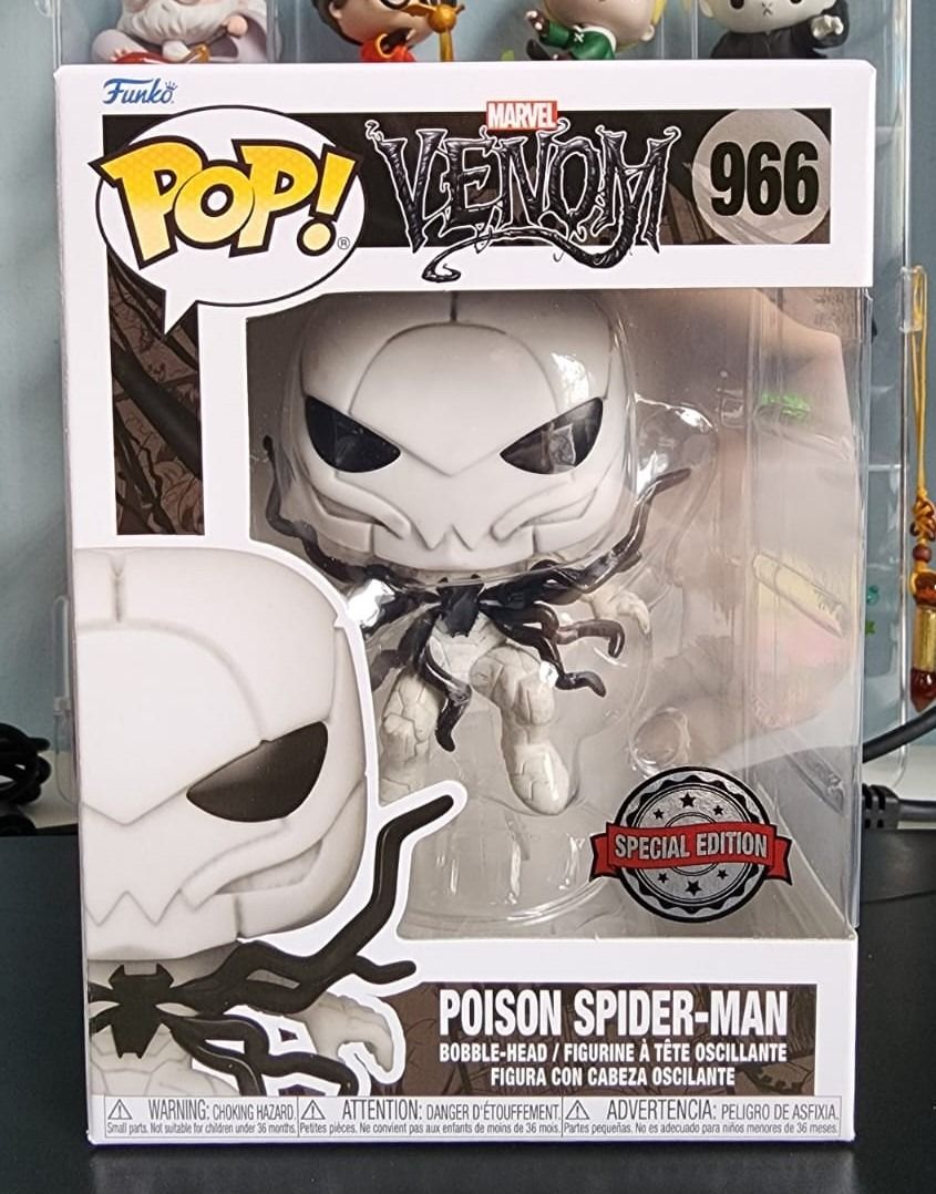 Marvel Poison Spider-Man Funko Pop, Hobbies & Toys, Toys & Games on ...