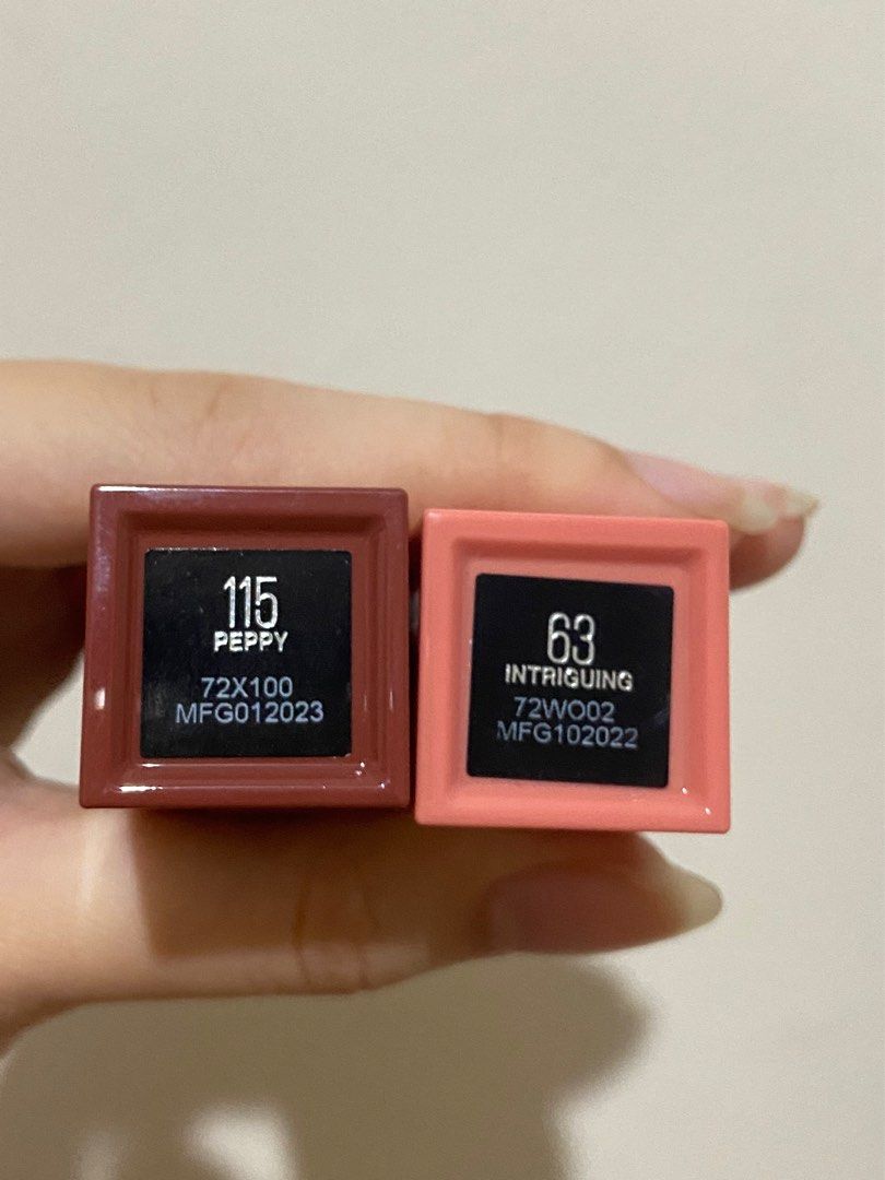 Maybelline Vinyl Ink Peppy & Intriguing on Carousell