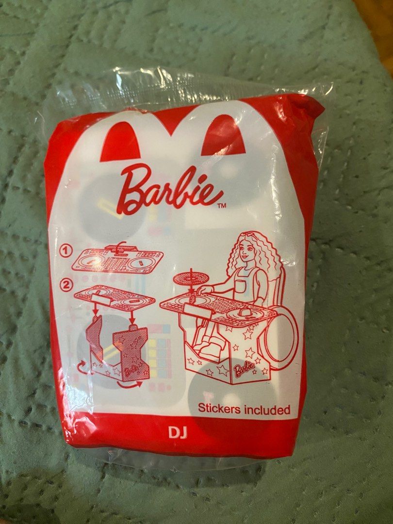 Mcdo Happy Meal Barbie DJ, Hobbies & Toys, Toys & Games on Carousell