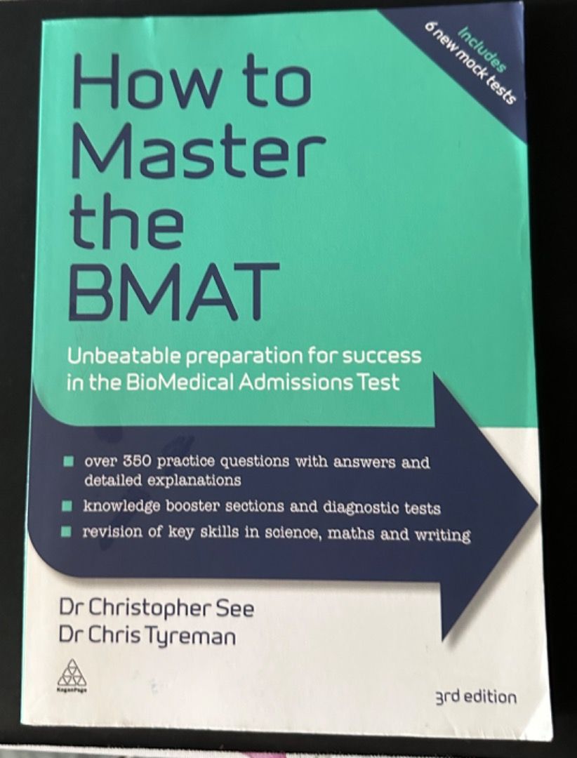 Medical School BMAT Textbook/ Workbook, Hobbies & Toys, Books & Magazines, Textbooks on Carousell