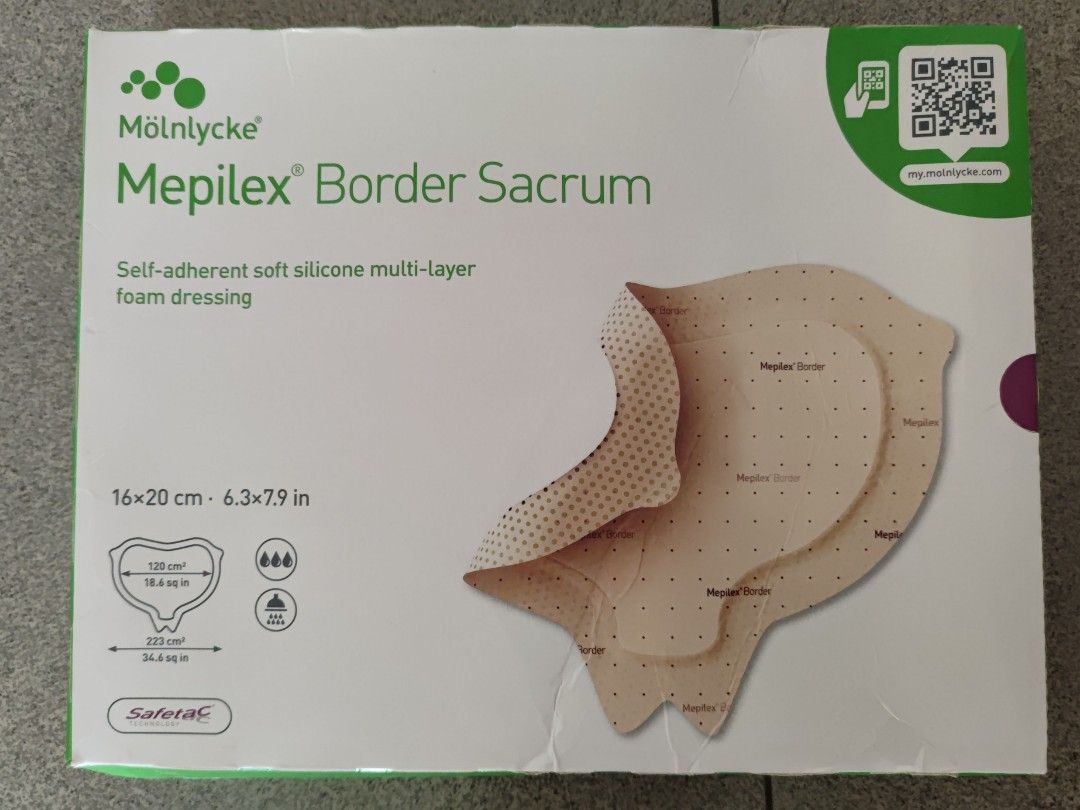 Mepilex border sacrum, Health & Nutrition, Medical Supplies & Tools on ...