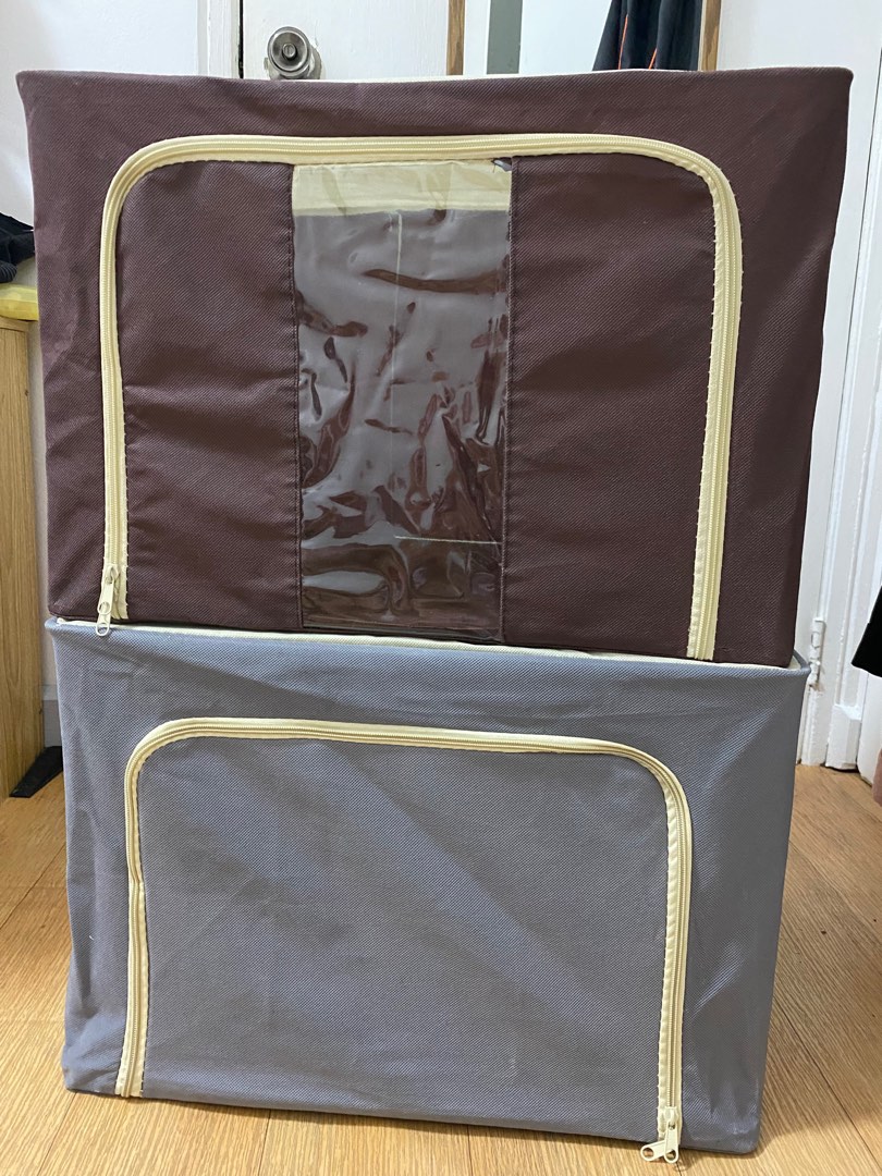 MINISO Storage Box 72L - 2pcs, Furniture & Home Living, Home ...