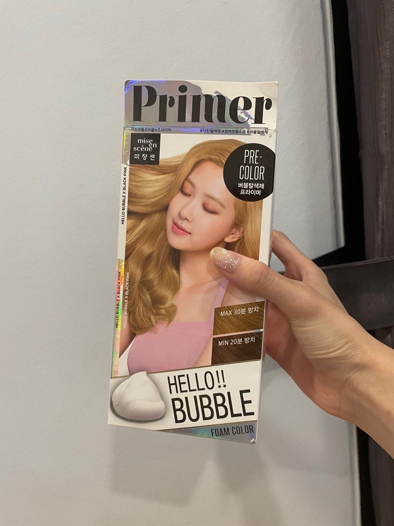 mise en scene hello bubble primer (pre-colour) hair dye, Beauty ...