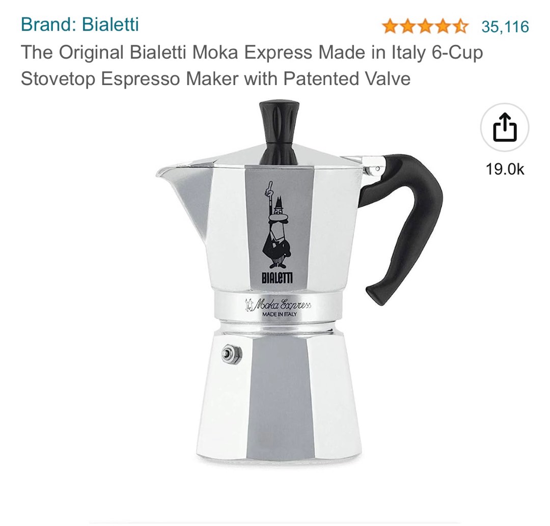 moka express, TV & Home Appliances, Kitchen Appliances, Other Kitchen ...