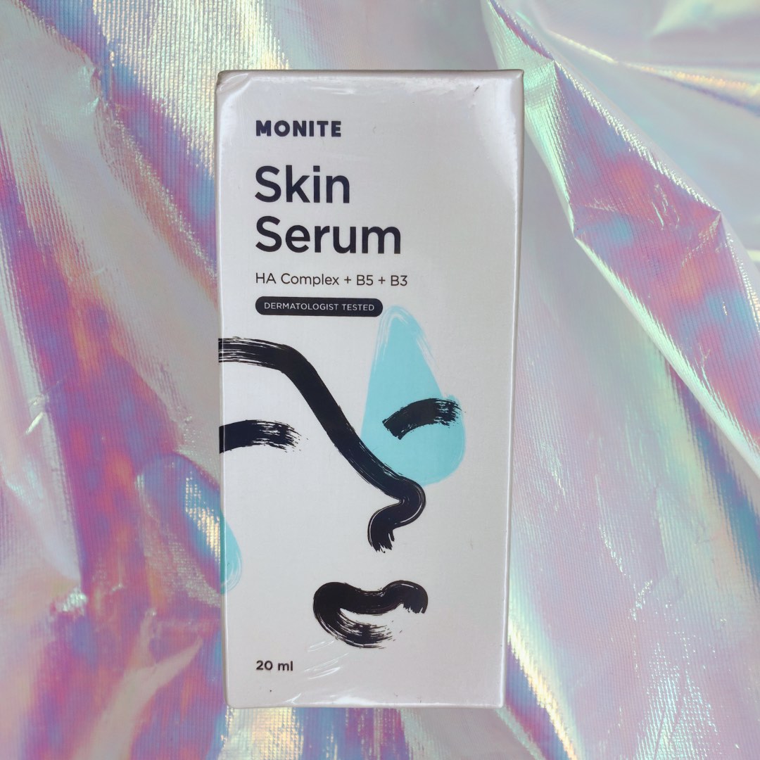 Monite Skin Serum HA complex+B5+B3, Kesehatan & Kecantikan, Kulit ...