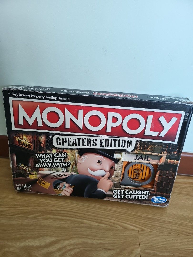 Monopoly Cheater Edition, Hobbies & Toys, Toys & Games on Carousell