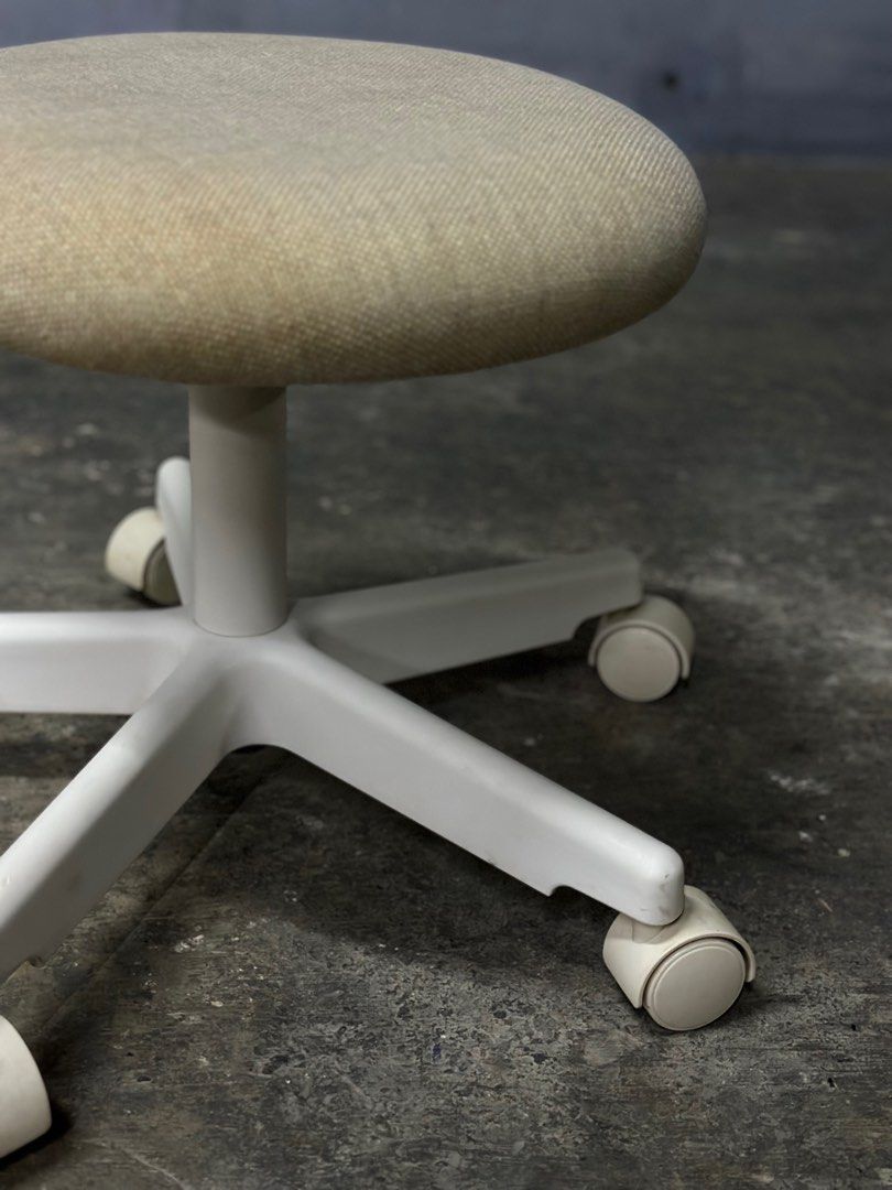 MUJI swivel work stool, Furniture & Home Living, Furniture, Chairs on ...