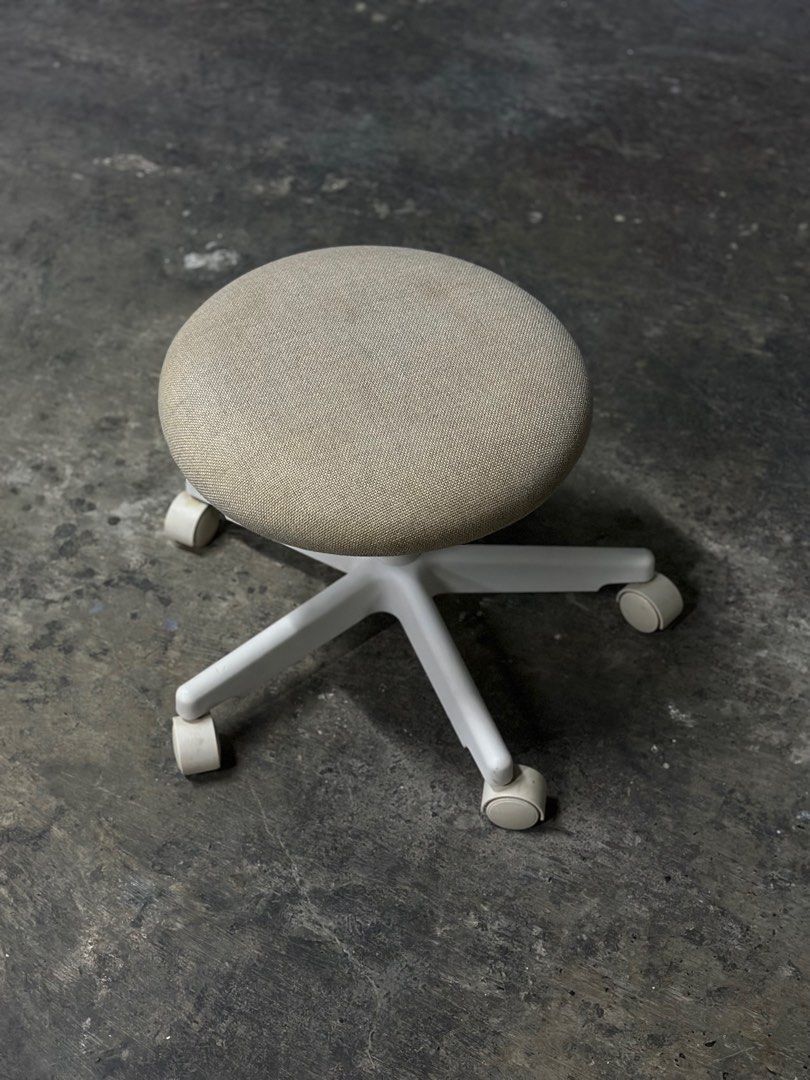 MUJI swivel work stool, Furniture & Home Living, Furniture, Chairs on ...