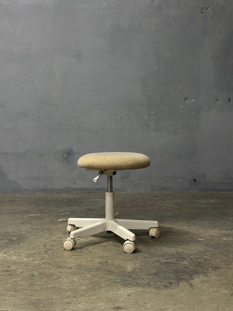 MUJI swivel work stool, Furniture & Home Living, Furniture, Chairs on ...