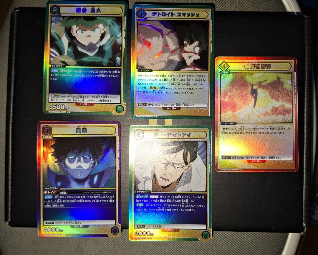 Authentic my hero academia/mha/ boku no hero academia/ bnha union arena ...