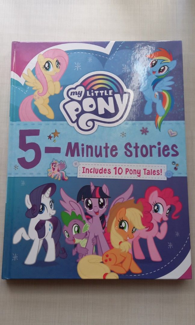 My Little Pony Essential Handbook & 5-Minute Stories, 興趣及遊戲, 書本 & 文具 ...