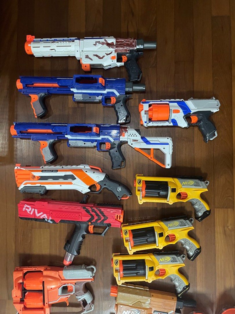 NERF Gun Collection, Hobbies & Toys, Toys & Games on Carousell