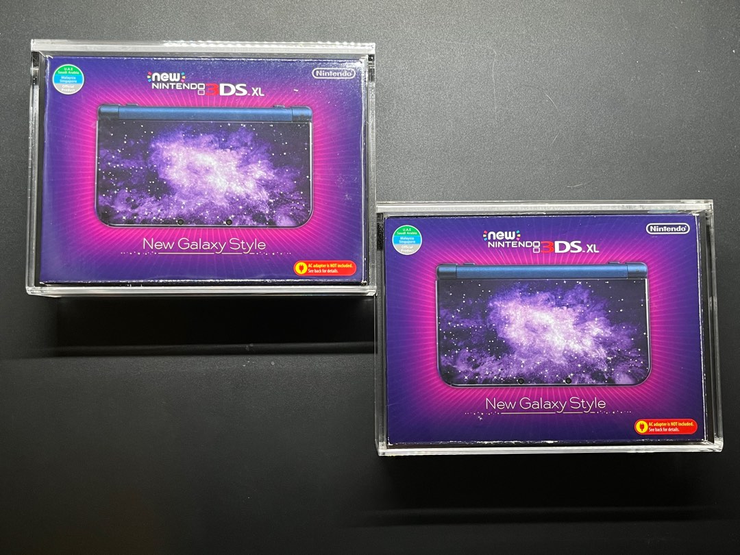 New Nintendo 3DS XL Galaxy Limited Edition, Video Gaming, Video Game ...