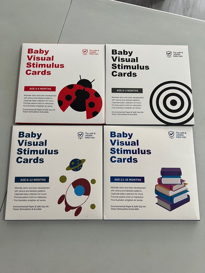 Newborn Baby Visual Stimulation Card, Babies & Kids, Infant Playtime on ...