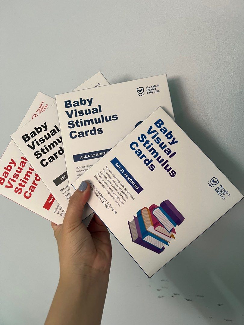 Newborn Baby Visual Stimulation Card, Babies & Kids, Infant Playtime on ...
