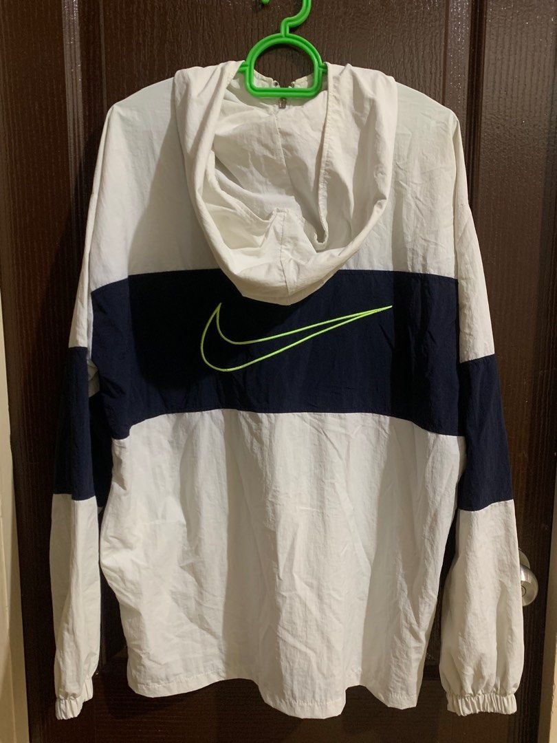 Nike Half Zip windbreaker (off/legit), Men's Fashion, Coats, Jackets ...