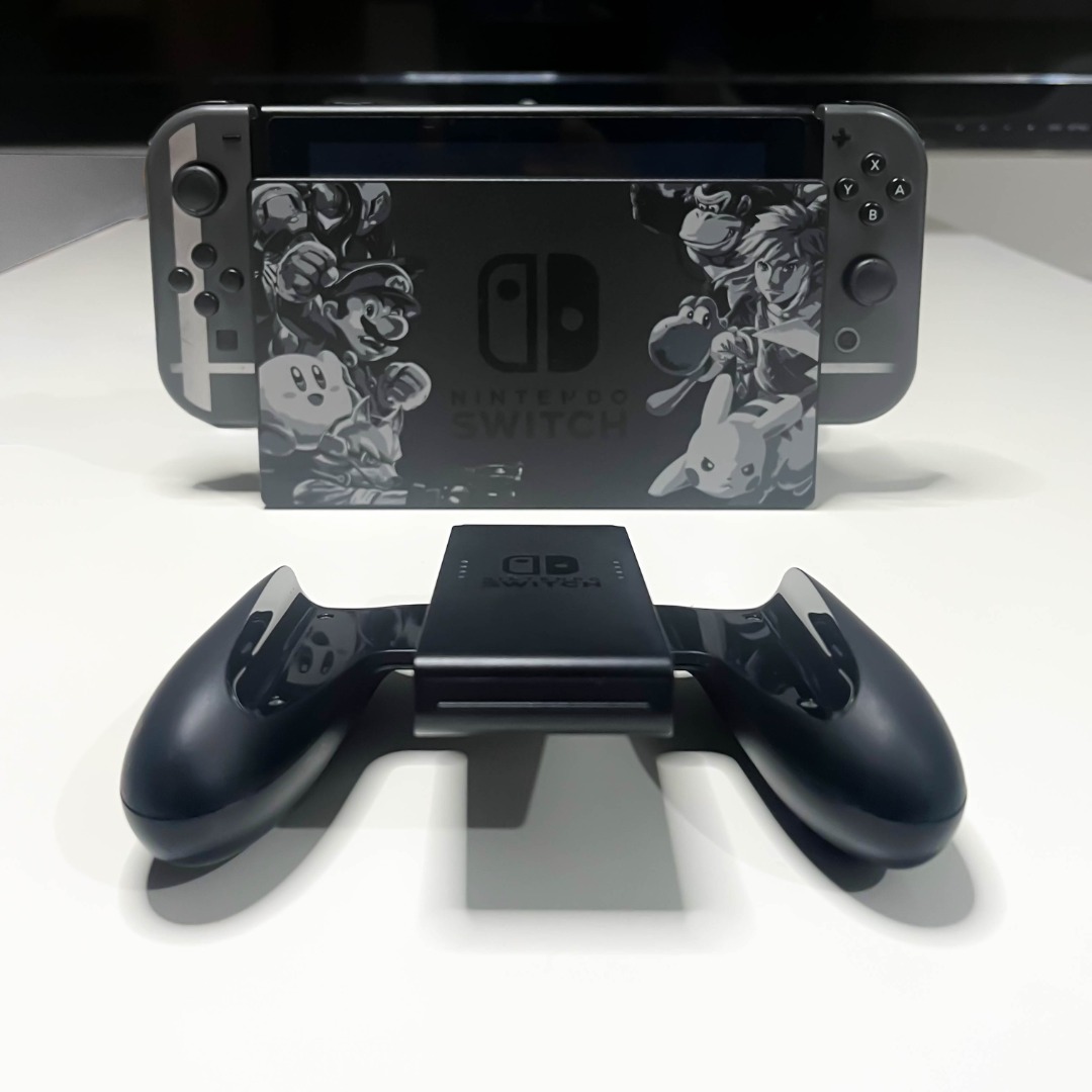 Nintendo Switch Console - Ultimate Edition Super Smash Bros. with ...