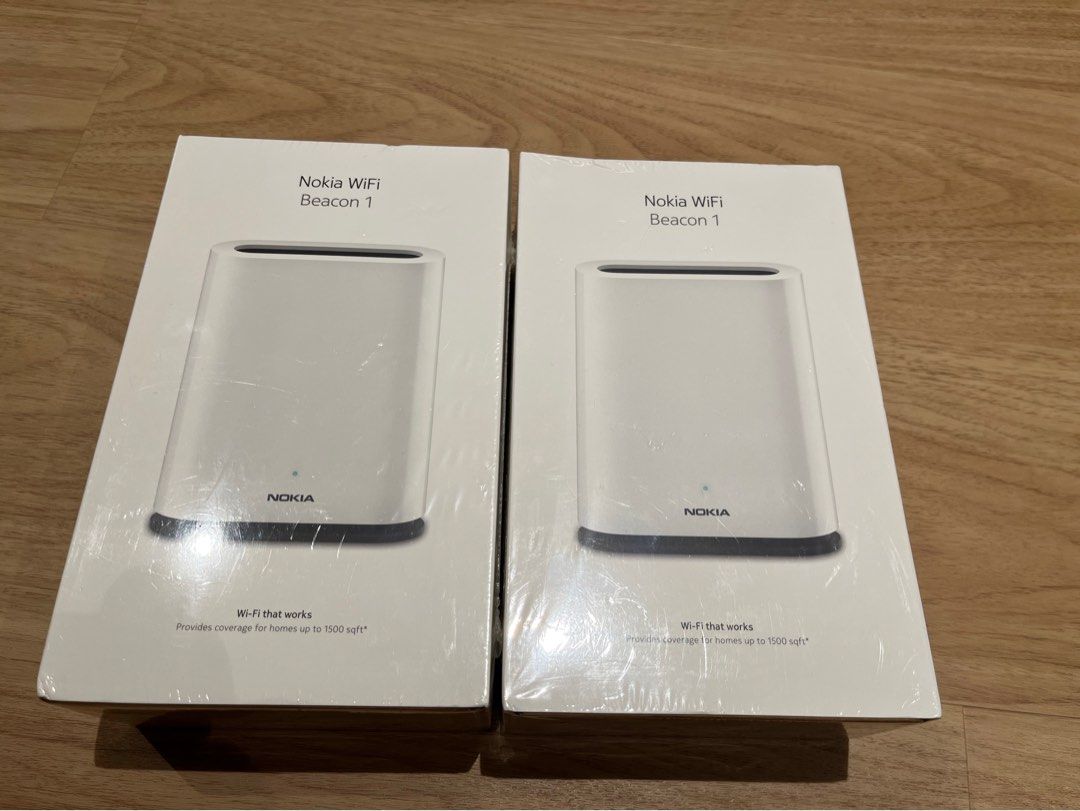 Nokia Beacon 1 Mesh Wi-Fi routers x 2, Computers & Tech, Parts ...