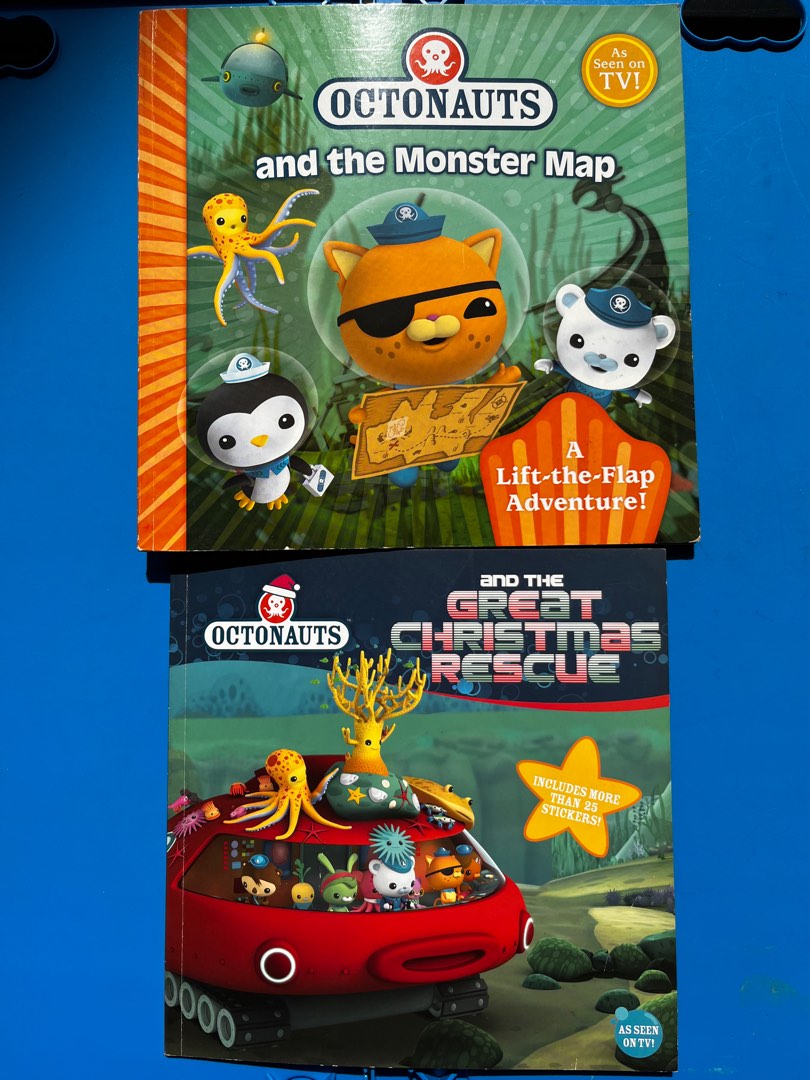 Octonauts book bundle of 2, Hobbies & Toys, Books & Magazines, Children ...
