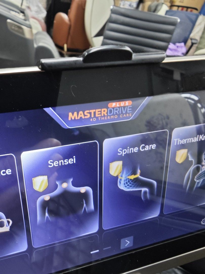 Ogawa master drive plus(black edition), Health & Nutrition, Massage ...