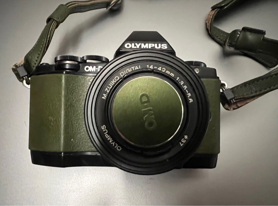 Olympus EM10 Military Green Edition, Photography, Cameras on Carousell