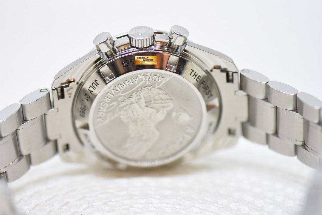 OMEGA SPEEDMASTER MOONWATCH APOLLO 11 40TH ANNIVERSARY MOON LANDING ...