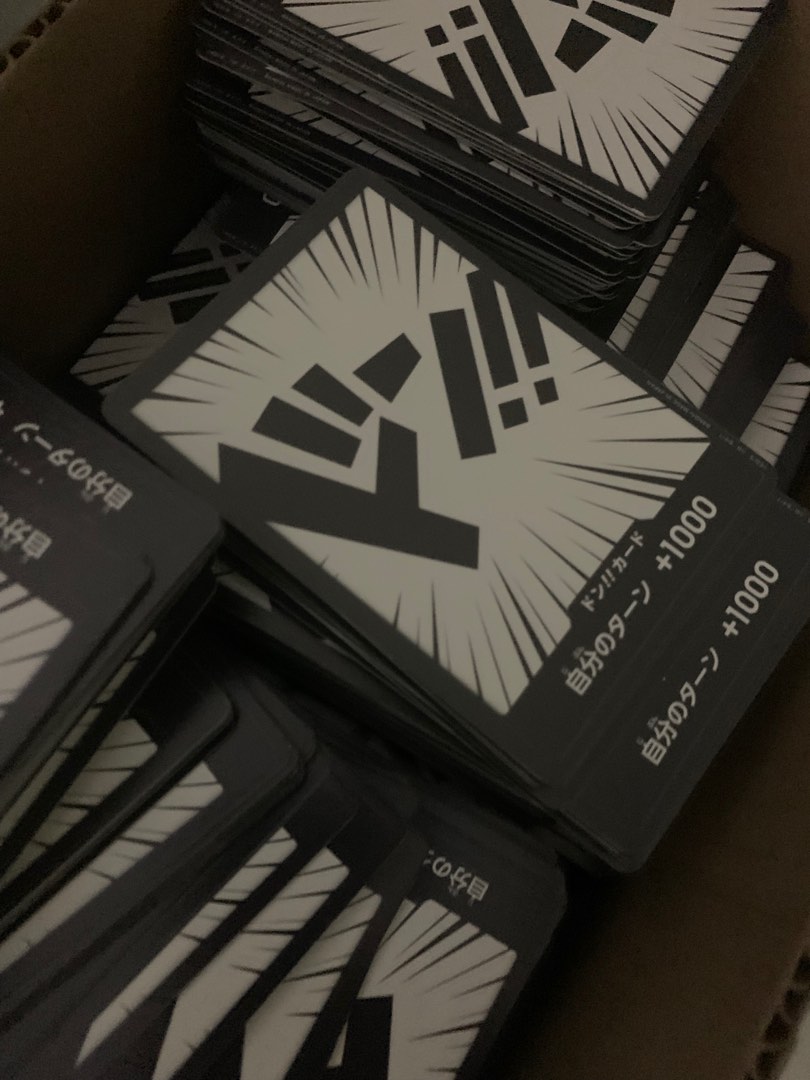 One piece Don cards x100 card game tcg, Hobbies & Toys, Toys & Games on ...