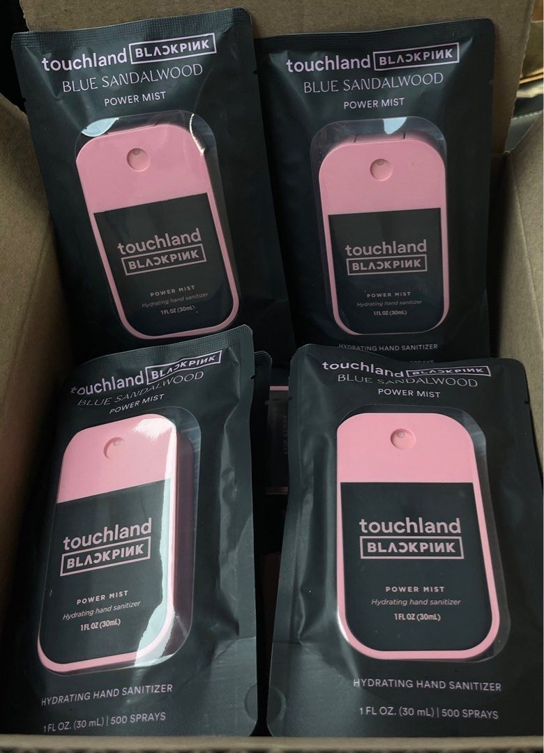 BLACKPINK x TOUCHLAND Limited Edition Blue Sandalwood Power Mist (30 ml ...