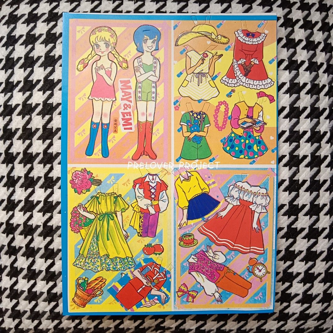 Original 90s Paper Doll Legend Patung Kertas Nostalgia, Hobbies & Toys ...