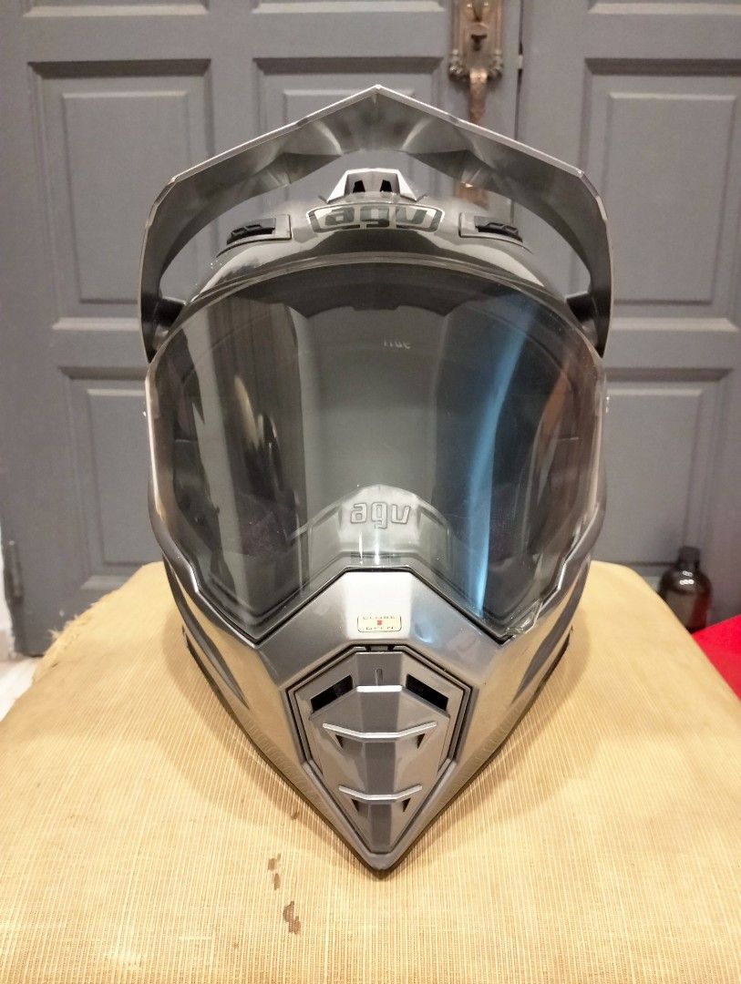 Original AGV AX-8 Dual helmet, Auto Accessories on Carousell