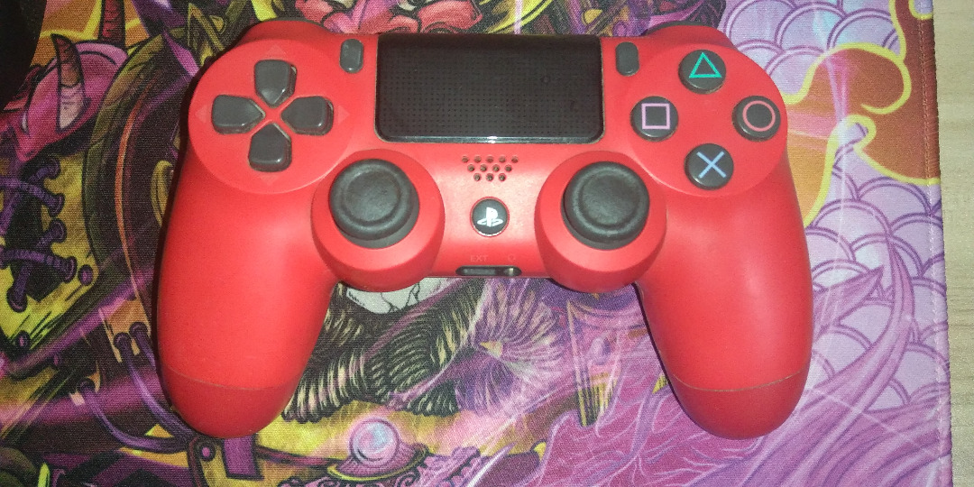 Original DS4 Red (v2), Video Gaming, Gaming Accessories, Controllers on ...