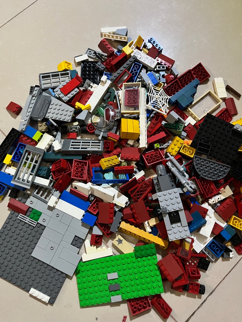 Original Lego Assorted Parts and Bricks H3 on Carousell