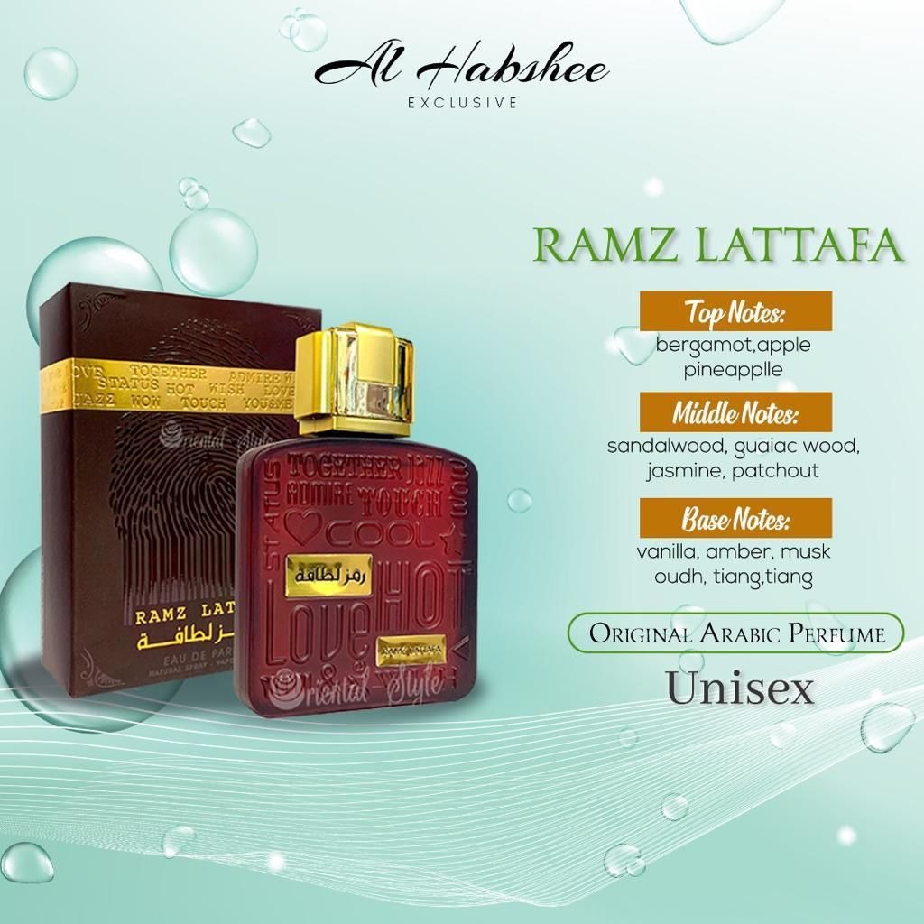 [Original] Ramz lattafa perfume EDP Original from Dubai 100 ml Original ...
