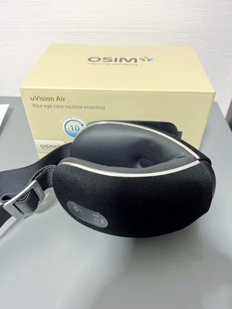 Osim uVision Air Eye Massager, Health & Nutrition, Massage Devices on ...