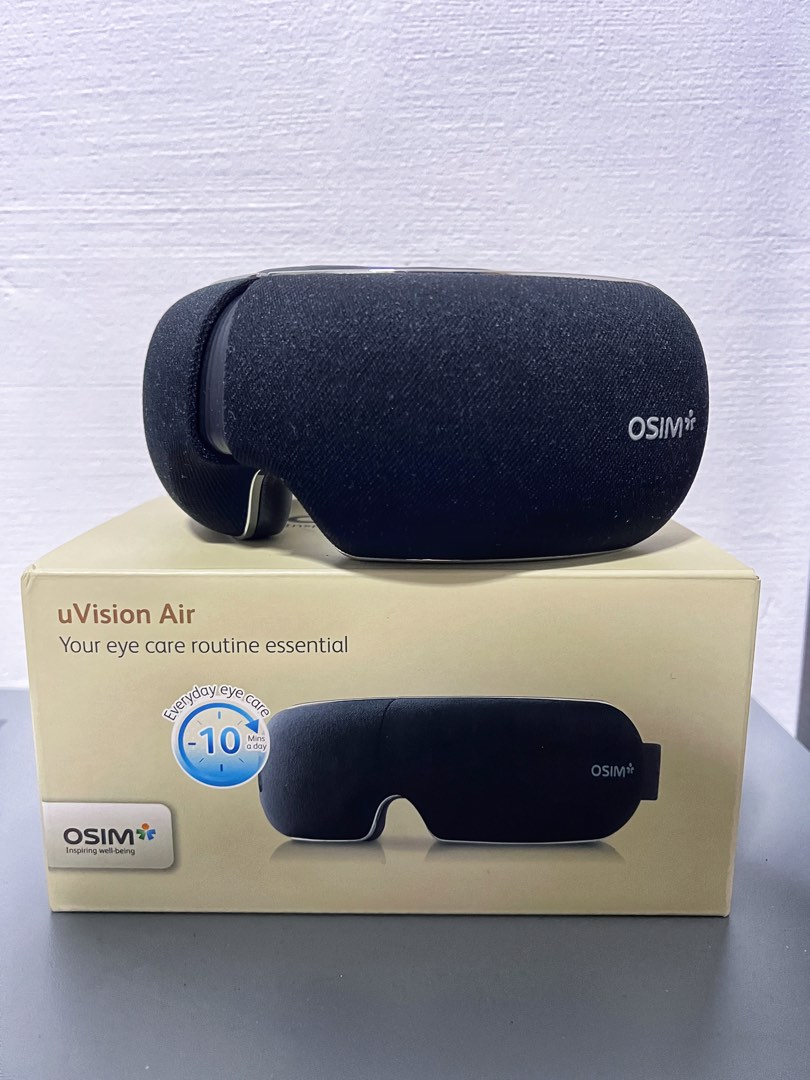 Osim uVision Air Eye Massager, Health & Nutrition, Massage Devices on ...