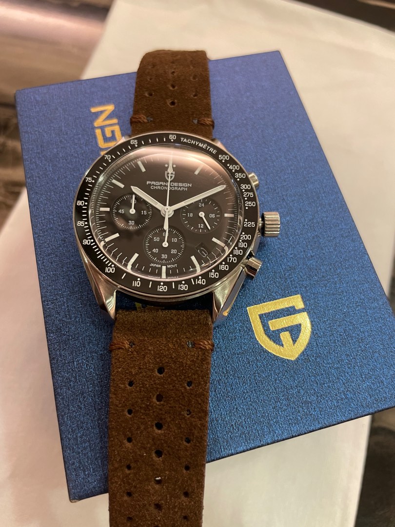 Pagani Design PD1701 Speedmaster Homage, Men's Fashion, Watches ...