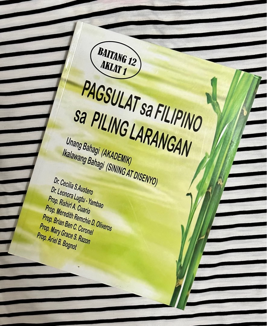 PAGSULAT sa FILIPINO sa PILING LARANGAN, Hobbies & Toys, Books ... PAGSULAT sa FILIPINO sa PILING LARANGAN, Hobbies & Toys, Books ...