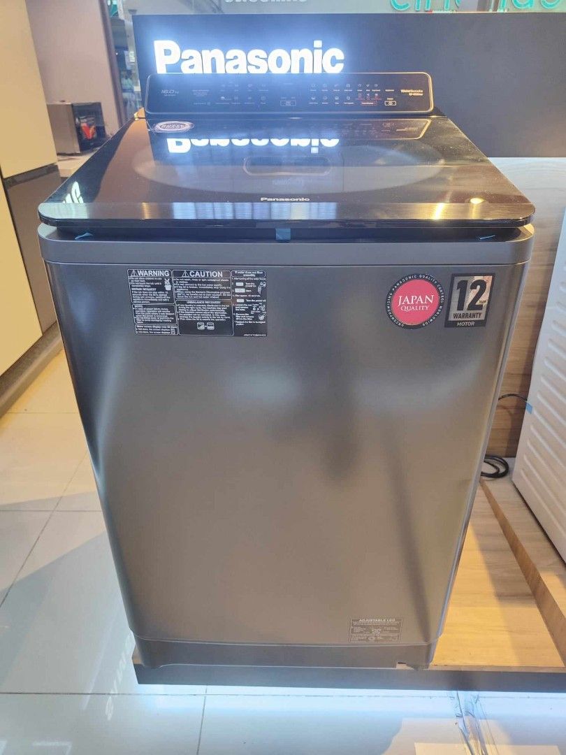 PANASONIC TOPLOAD WASHING MACHINE INVERTER & NON RAINY DAY SEASON, TV ...
