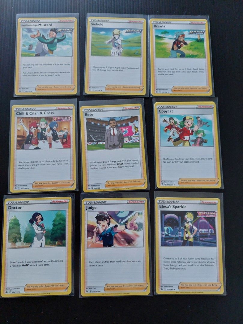 Part 3 - Pokemon Trainer Cards, Hobbies & Toys, Toys & Games on Carousell